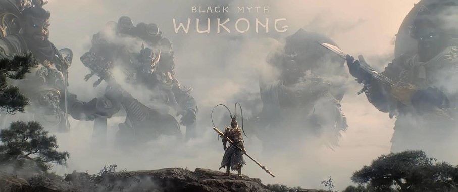 黑神话悟空4K超帅壁纸，3840x2160高清星空图，免费下载 - 分享鲨壁纸网